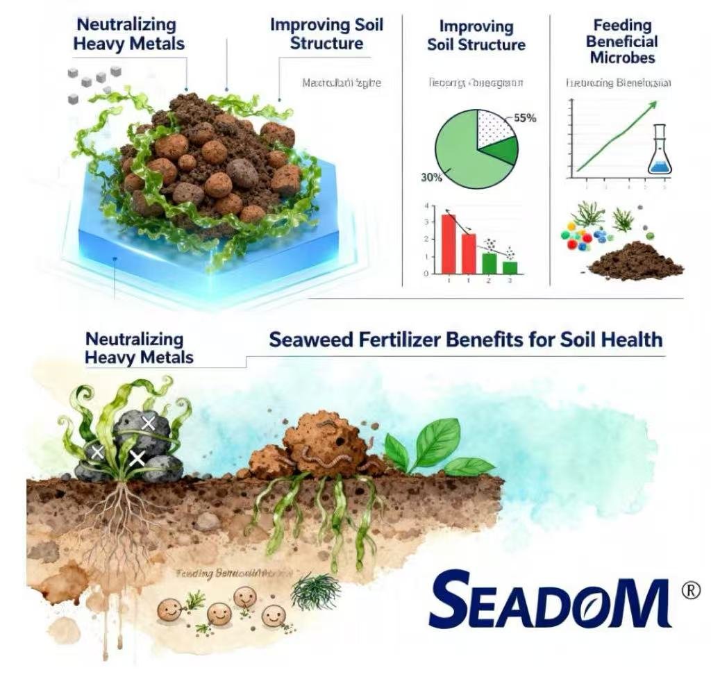 🌿 Seaweed Fertilizer: Application Efficacy (2) - seadom.com.cn